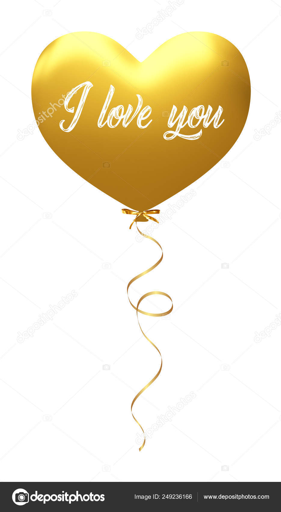 Love Baloon Isolated White Ballon Heart Red Valentine Love Concept ...
