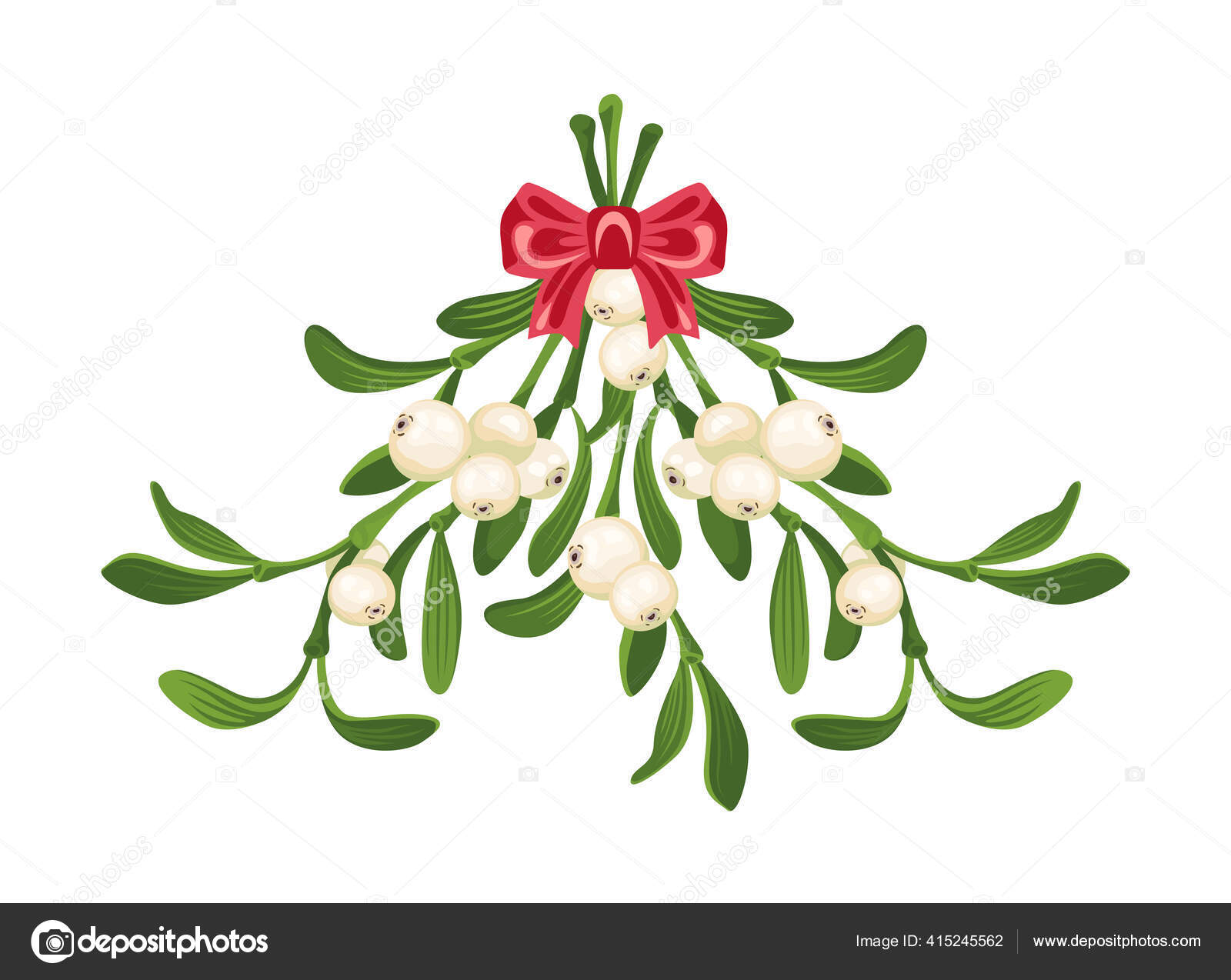 Hanging Mistletoe