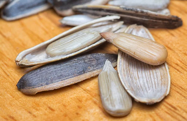 Fresh Roasted Edible Sunflower Seeds — Stock Photo © sweemingyoung ...