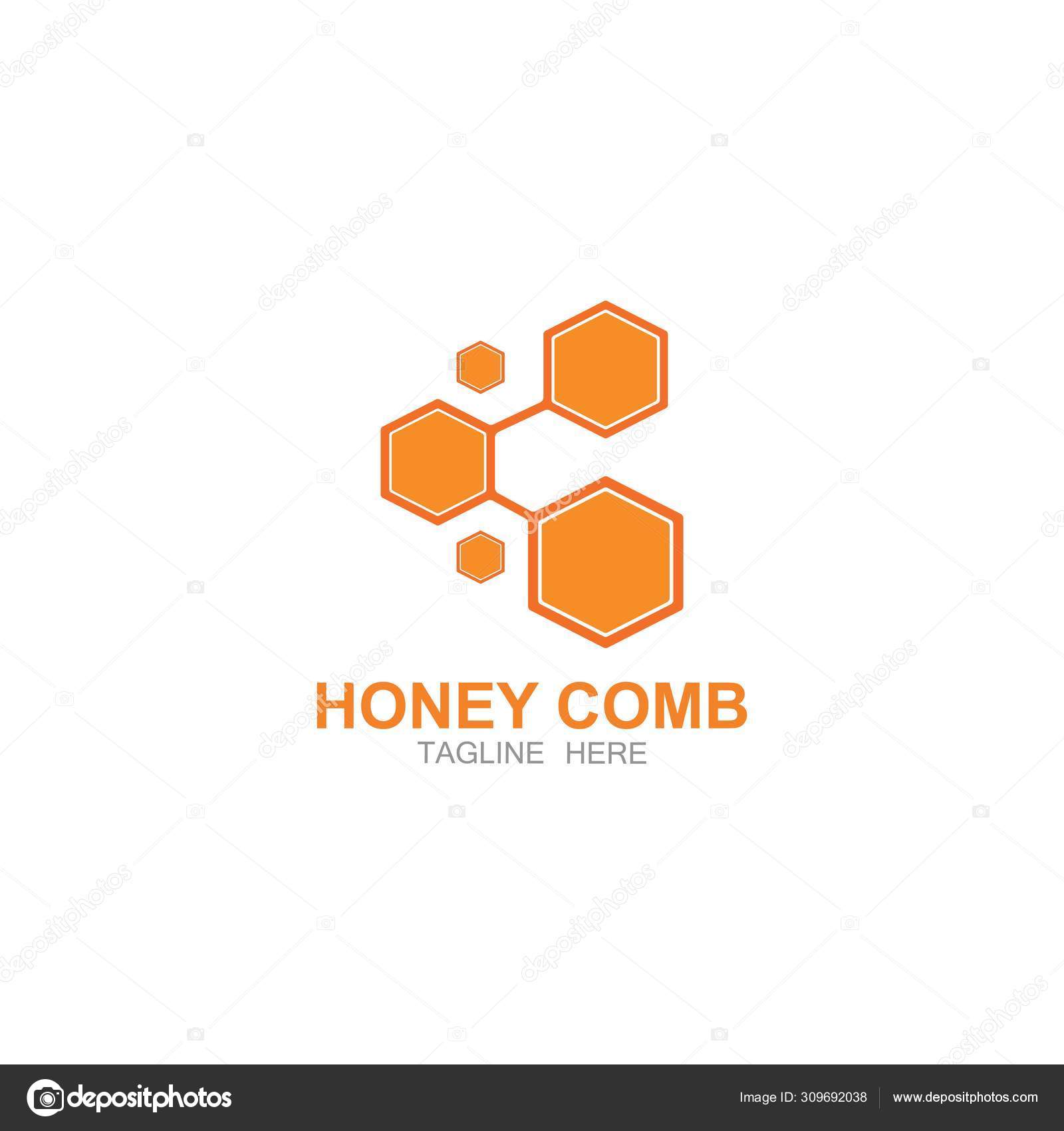 Honey comb logo vector icon concept Stock Vector by ©uminurwakhidah875 ...