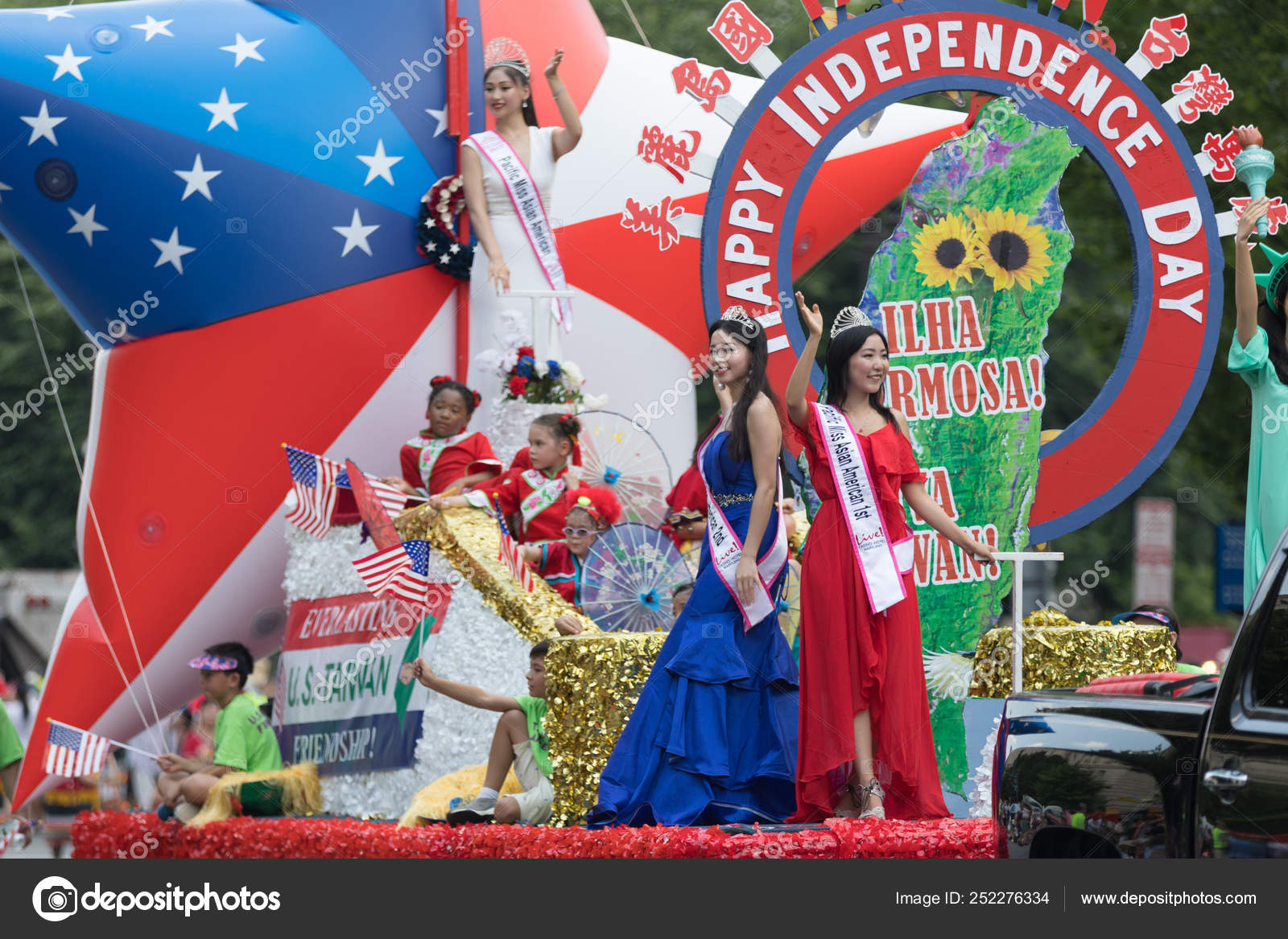 National Independence Day Parade 2018 — Stock Editorial Photo ...