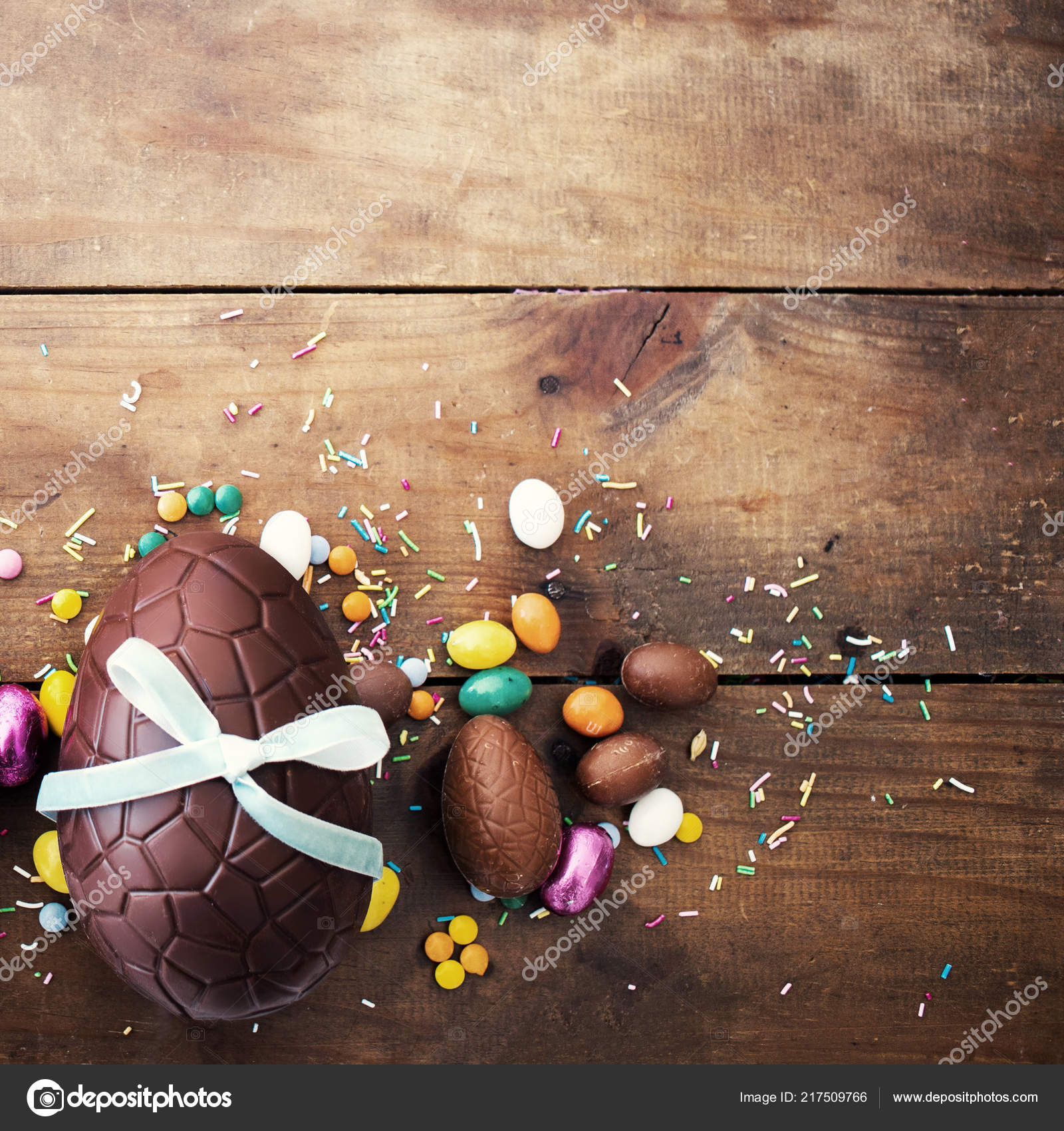 Happy Easter Chocolate Eggs