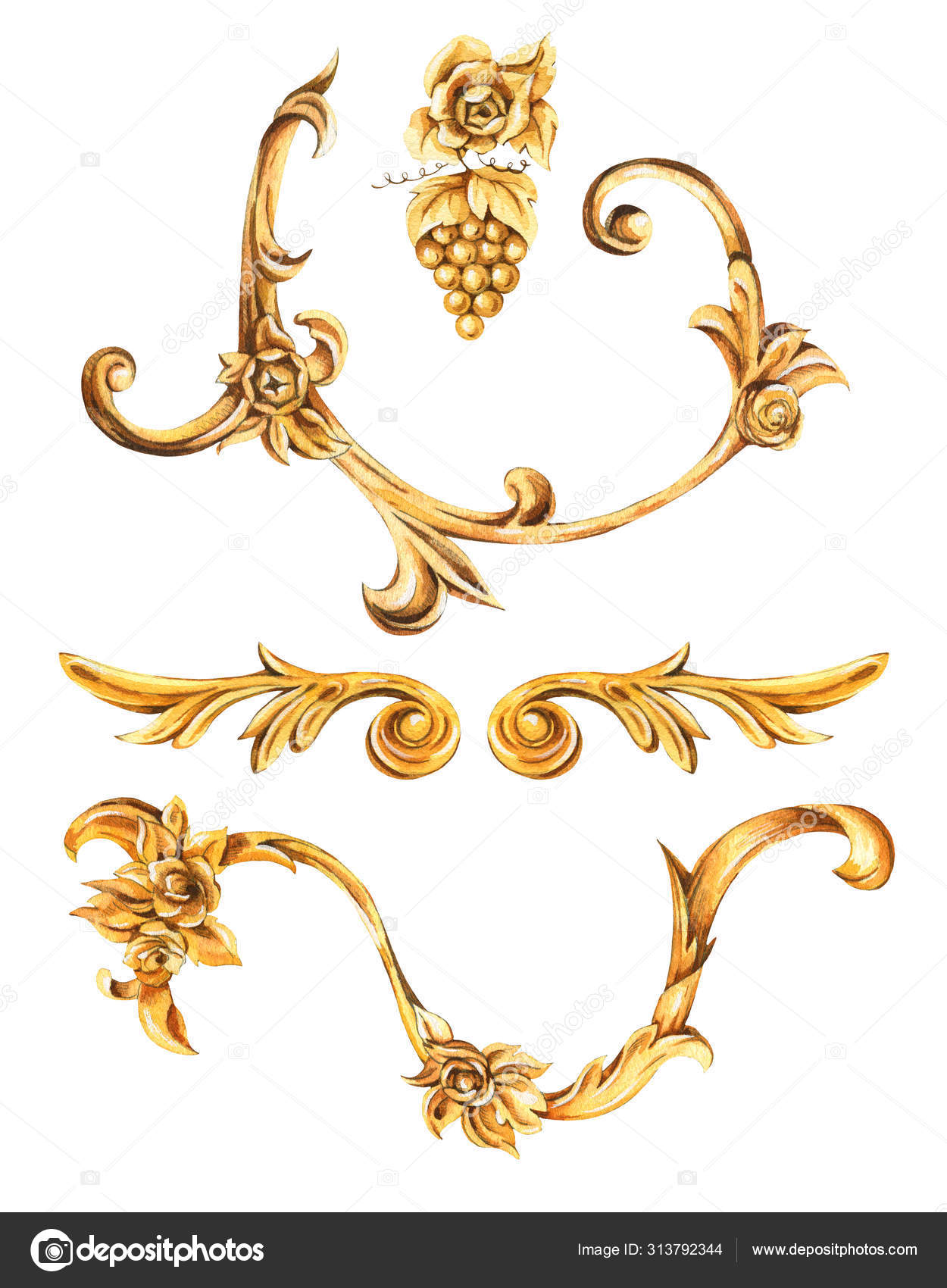 Rococo Design Elements