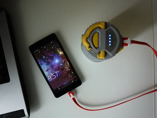 Portable battery for charging smartphones, tablets and other gadgets ...