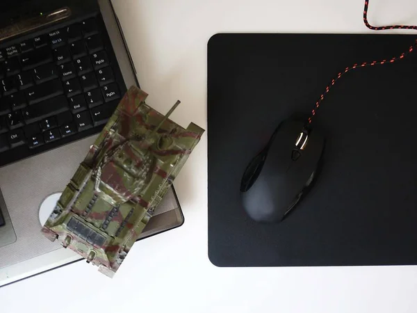 Computer mouse for gamers, can be used in games and on a personal ...