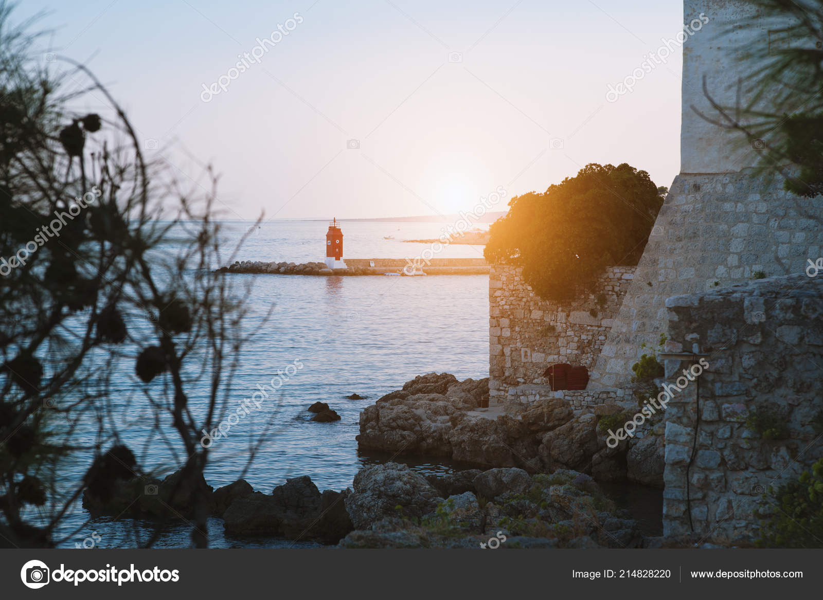 Lighthouse Frankopan Castle Krk Town Croatia Stock Photo by ©linux1987 ...