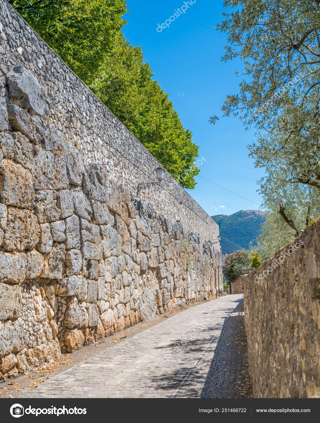 Megalithic Walls Alatri Acropolis Province Frosinone Lazio Central ...