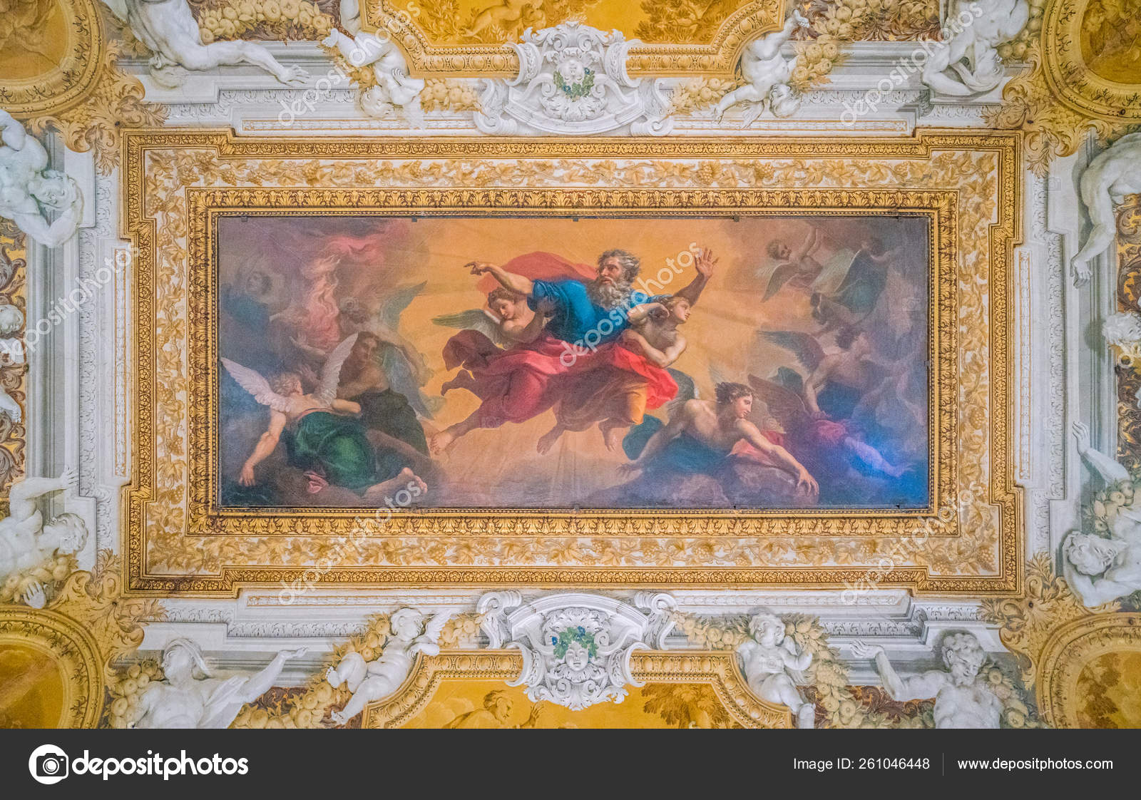 Roman Ceiling Mural | Americanwarmoms.org