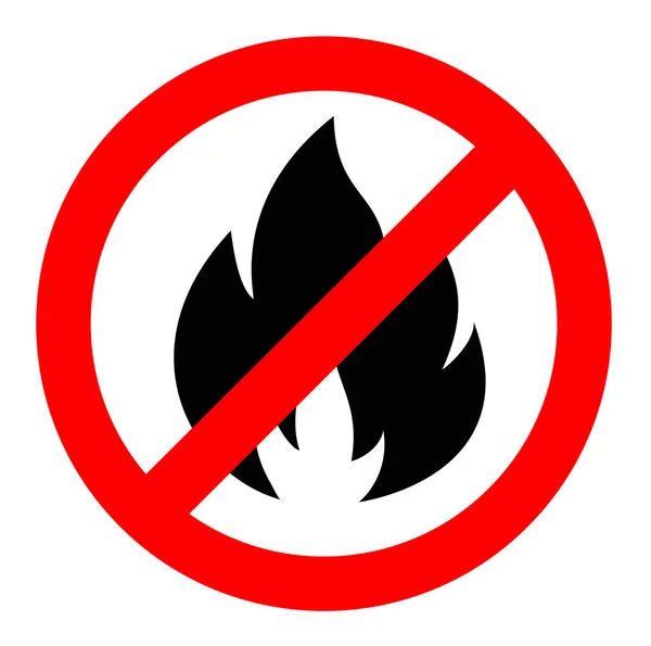 No fire sign — Stock Photo © Arcady #11161638