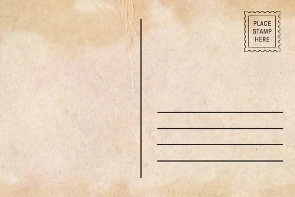 Back side of old postcard — Stock Photo © mirabellart #4525086