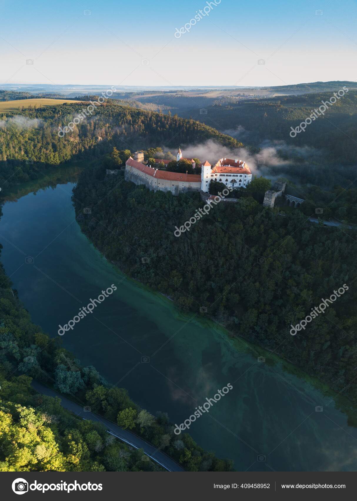 Bitov Medieval Castle South Moravia Region Amazing Sunrise Czech ...