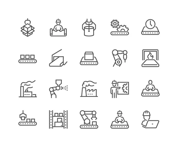 Line Home Room Types Icons Stock Vector Image by ©davooda #238699420