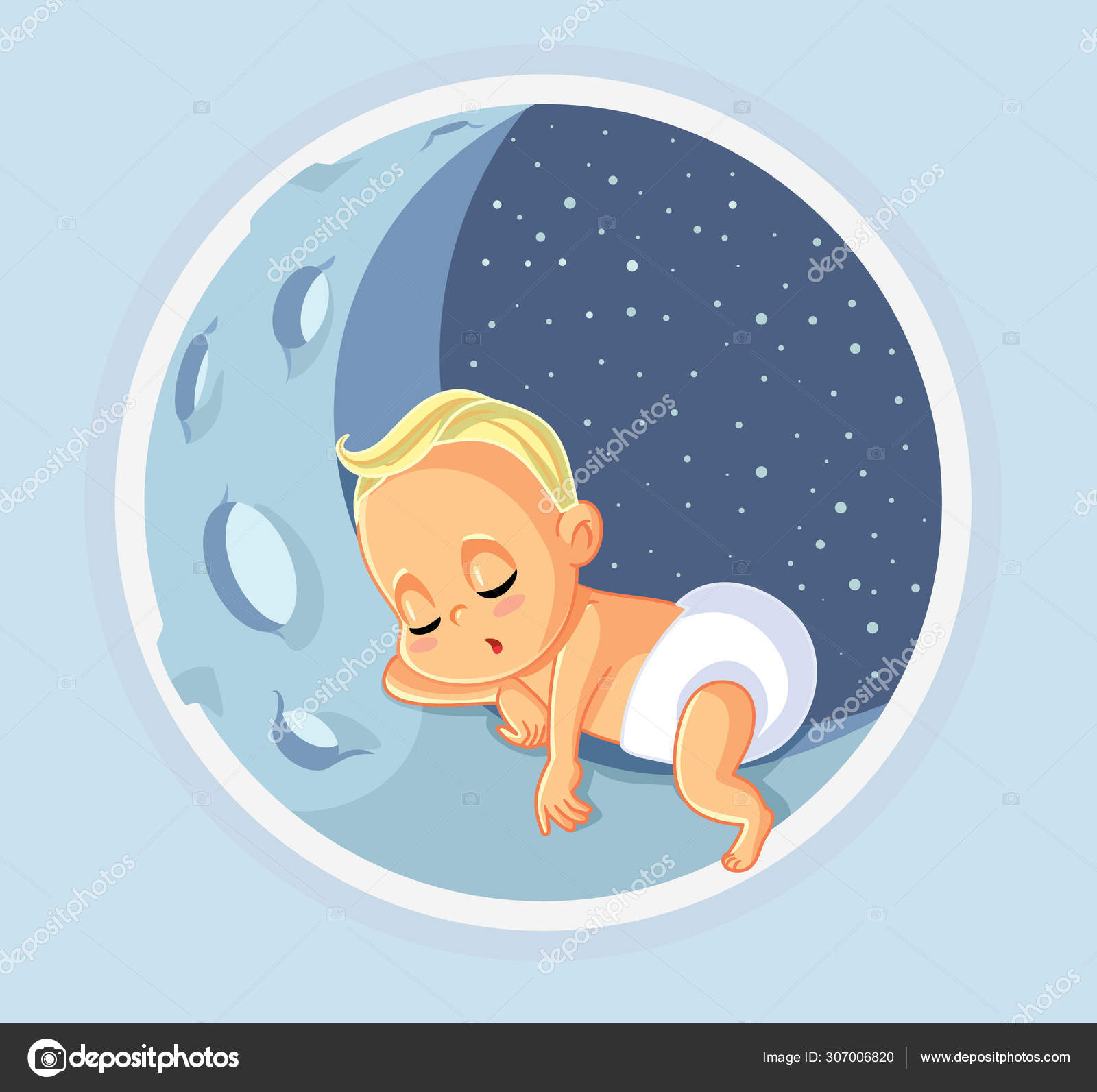 Tegneserie Sovende Barn