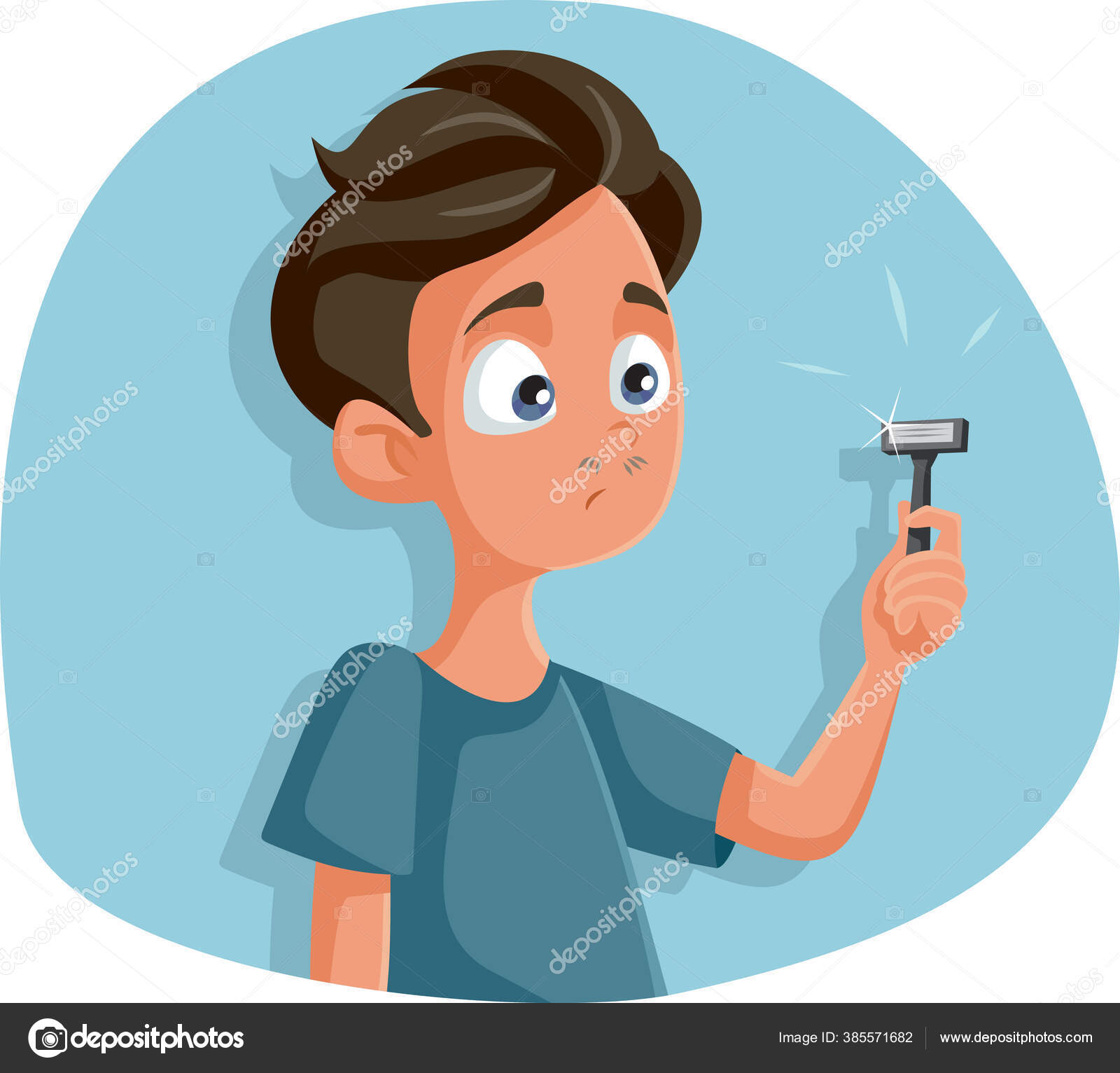 Cartoon Shaving Razor