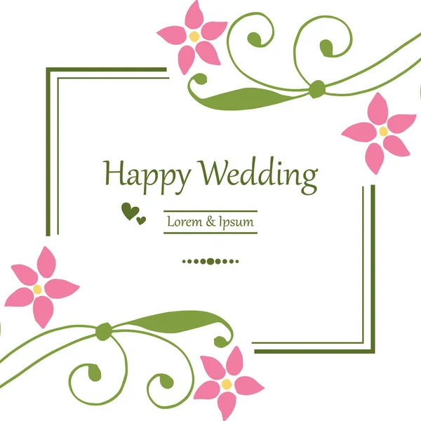 Wedding Vector Frame