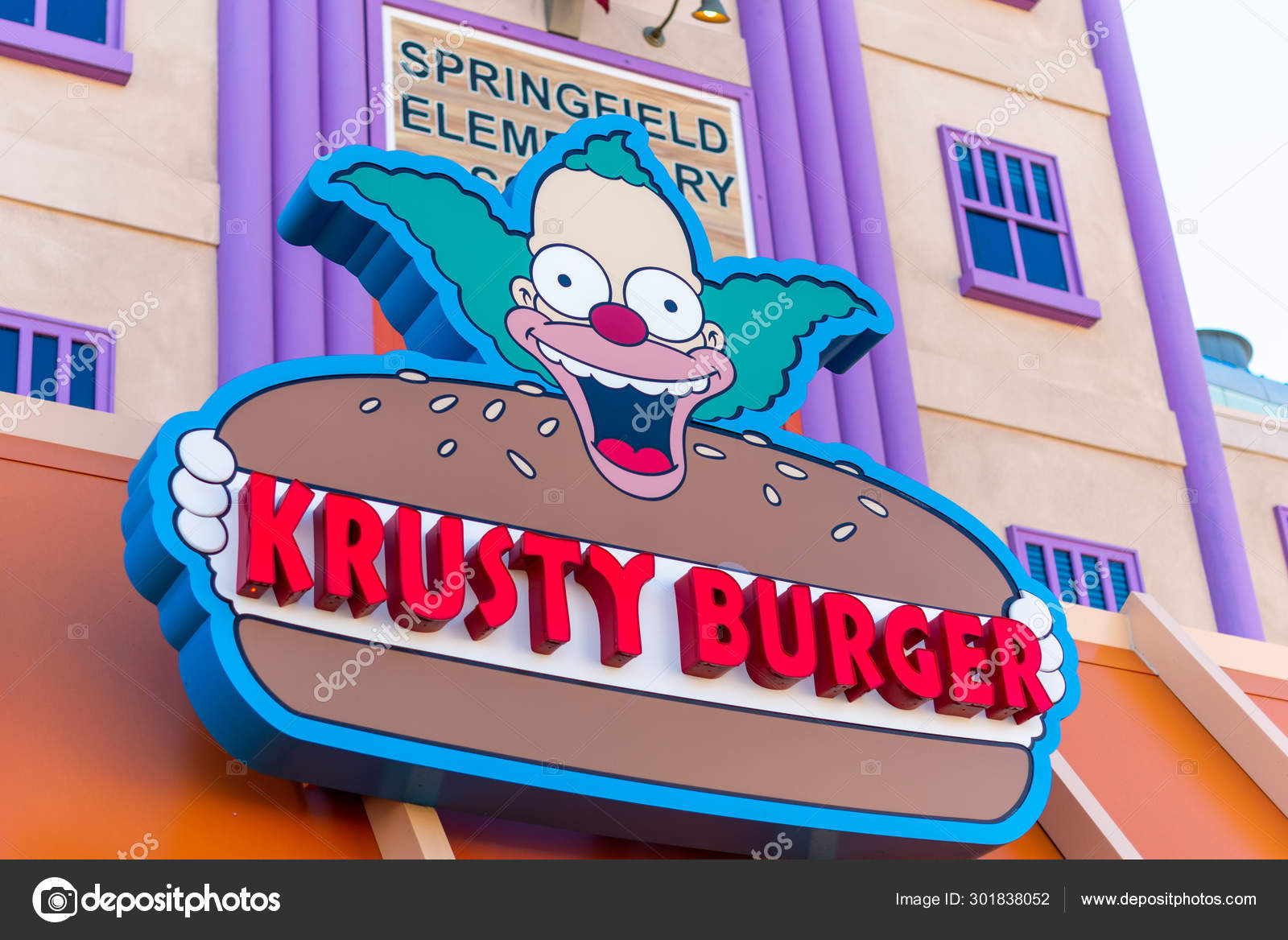 Krusty Burger Universal Studios
