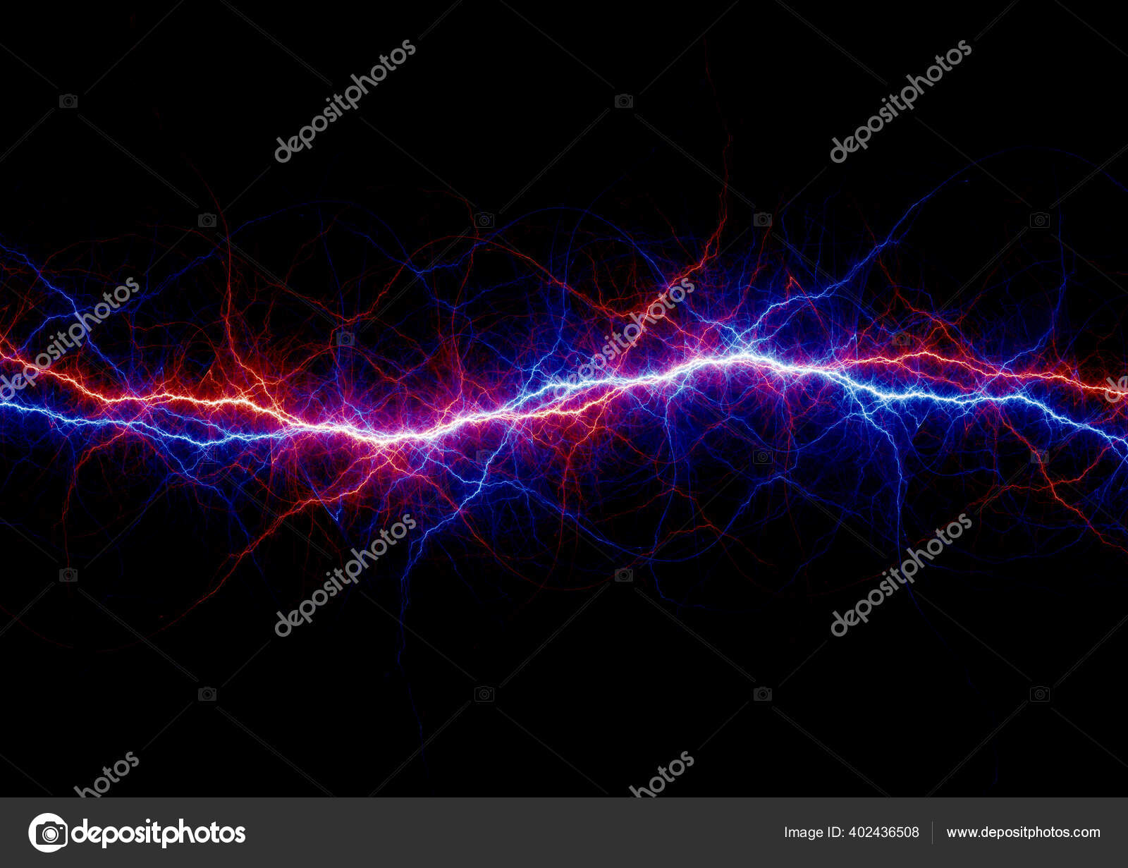 Red Blue Lightning Hot Ice Plasma Background Stock Photo by ©cappa ...