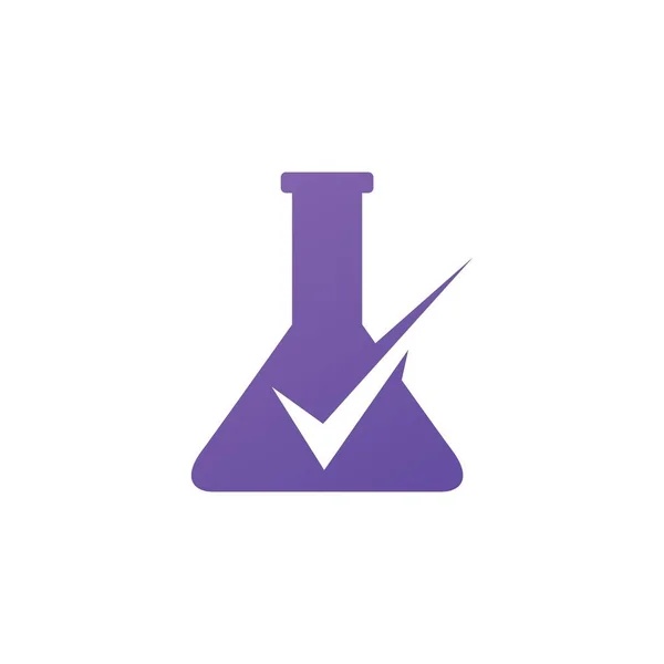 Lab check verified logo vector icon illustration Stock Vector by ...