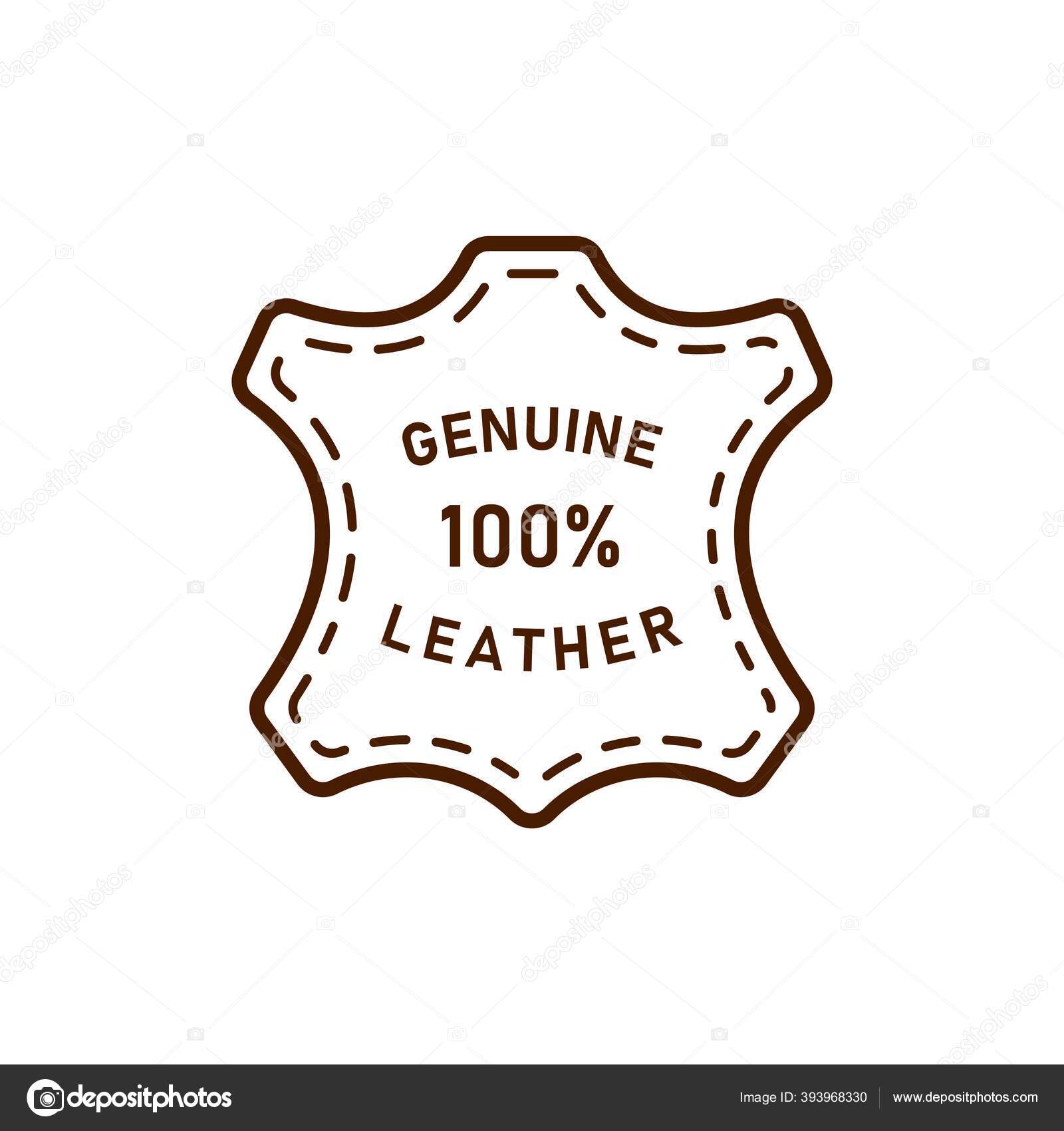 Genuine Leather Symbol