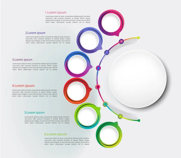 Business data visualization. Process chart. Abstract elements of Stock ...