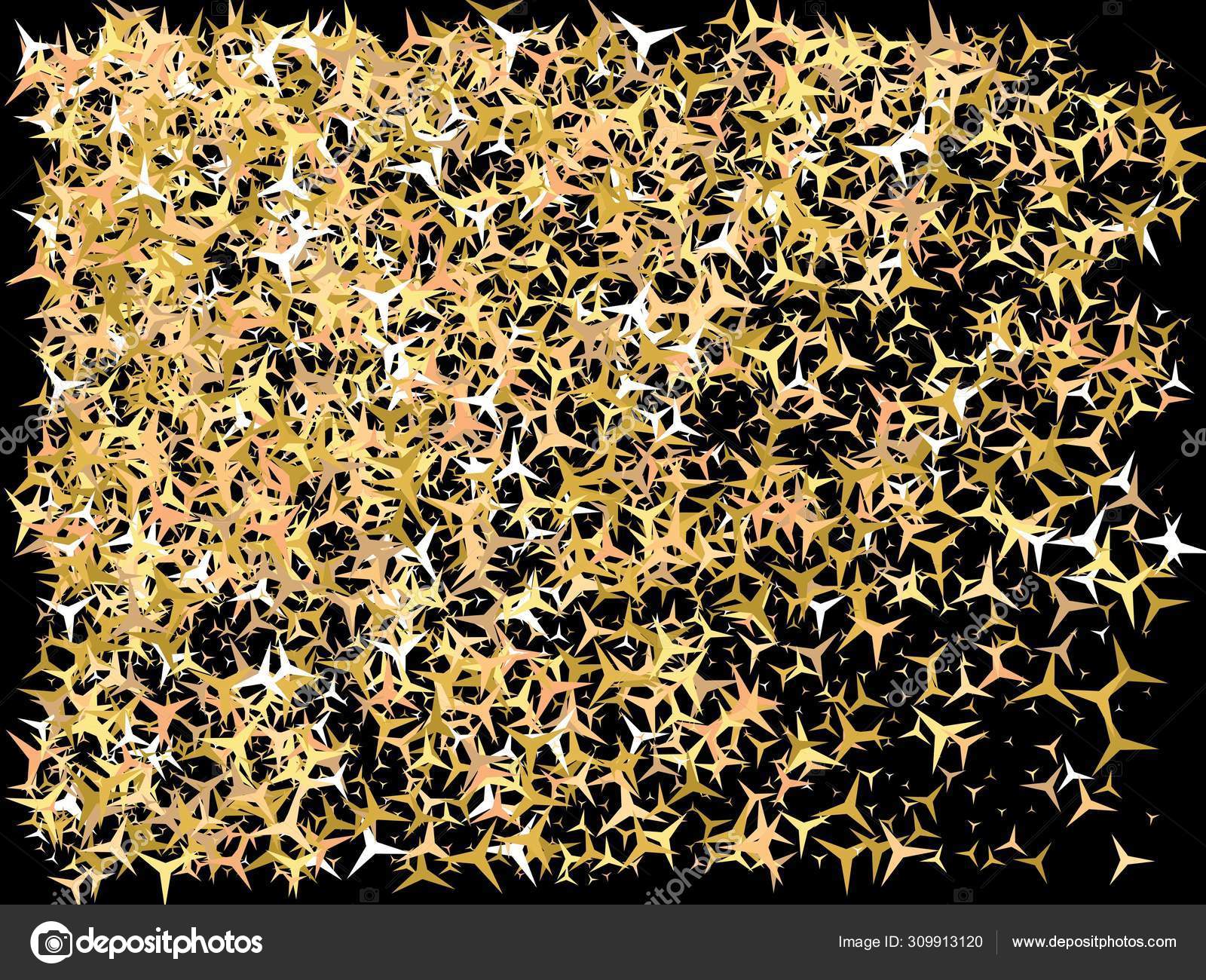 Beautiful shiny falling stars. Stock Vector by ©eduha71.gmail.com 309913120