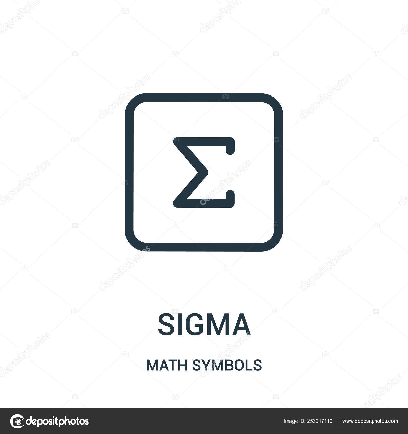 Sigma Icon