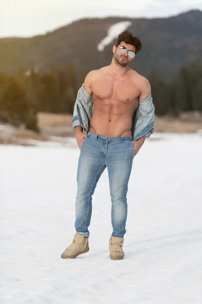 Male model snow Stock Photos, Royalty Free Male model snow Images ...