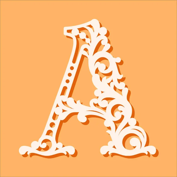 Laser cut letters imágenes de stock de arte vectorial | Depositphotos