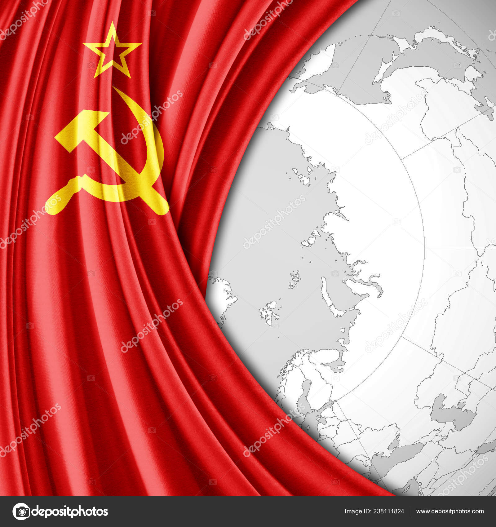 Flag Ussr Copy Space Your Text Illustration — Stock Photo © patrice67 ...