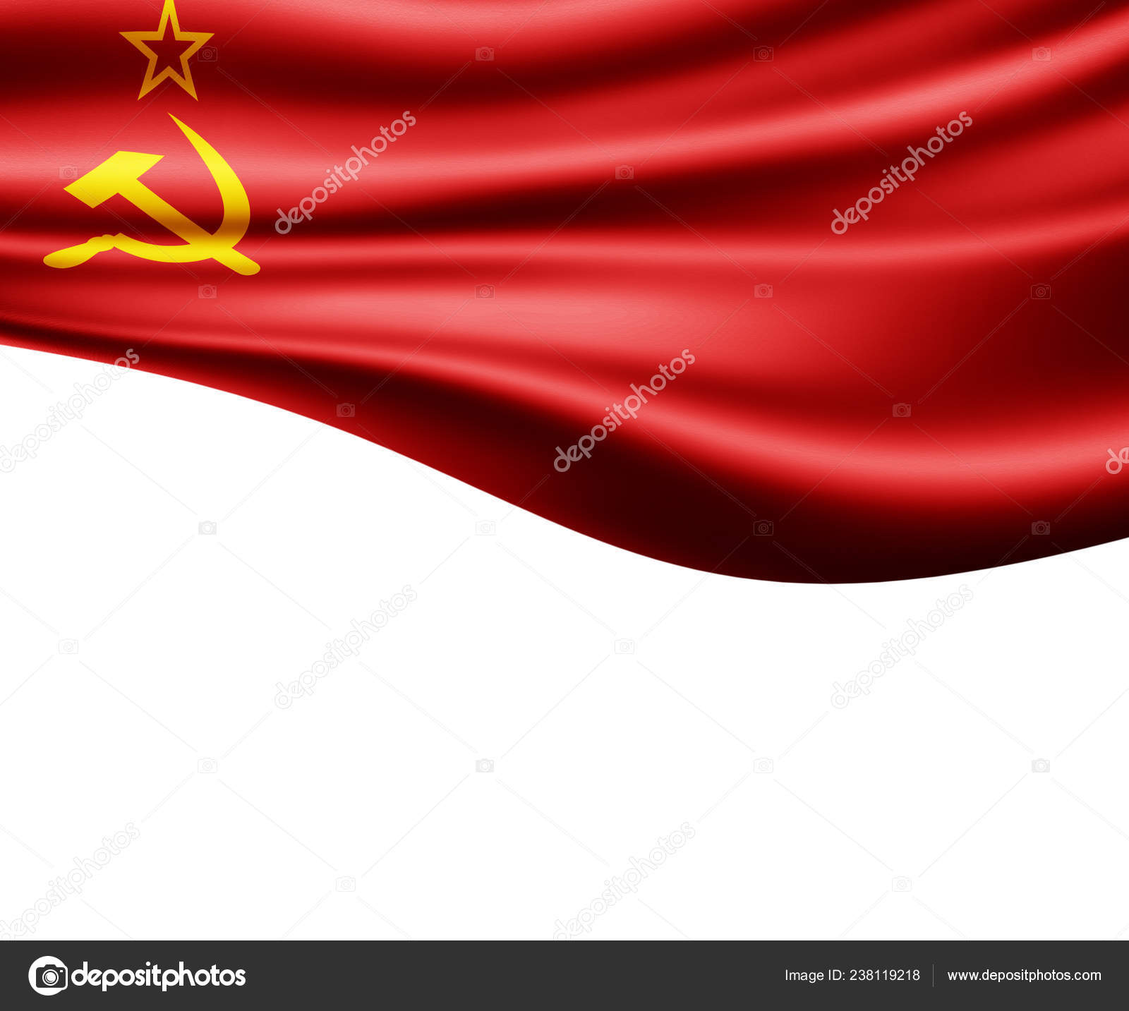 Flag Ussr Copy Space Your Text Illustration — Stock Photo © patrice67 ...