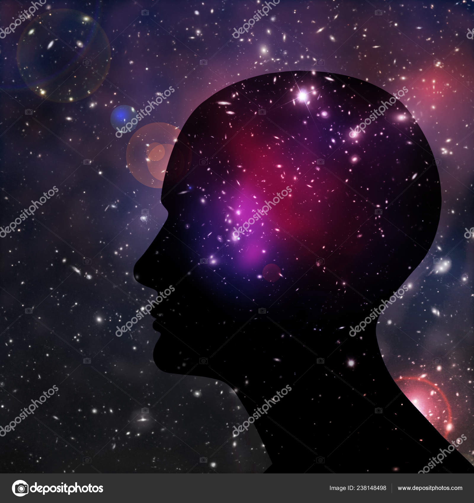 Human Head Background Illustration Stock Photo by ©patrice67 238148498