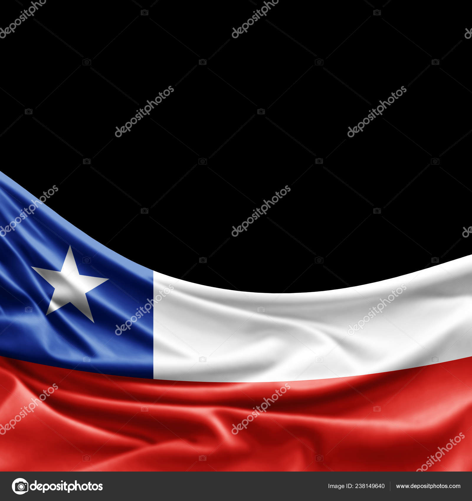 Flag Chile Copy Space Your Text Illustration — Stock Photo © patrice67 ...