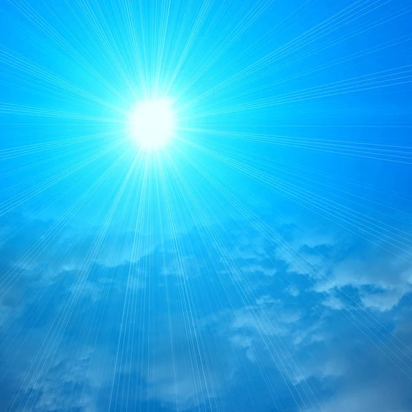 sun with rays abstract background - Illustration - Stock Image - Everypixel