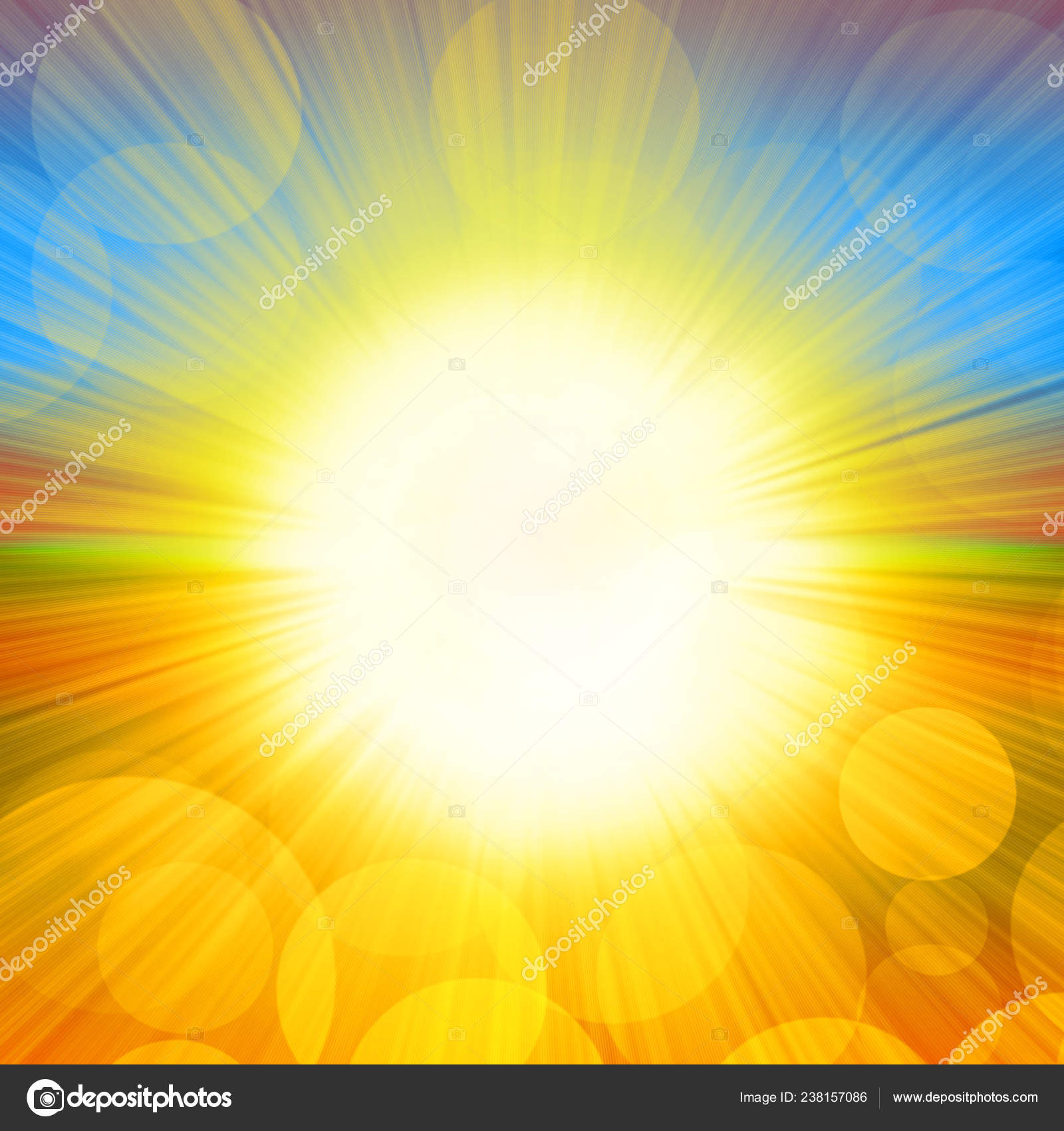 Sun Rays Abstract Background Illustration Stock Photo by ©patrice67 ...