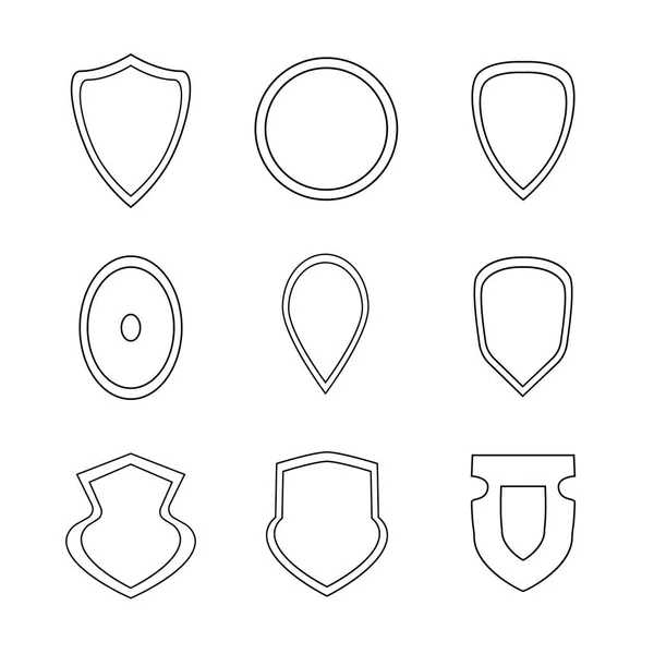 21,785,597 Shield shapes Vector Images | Depositphotos