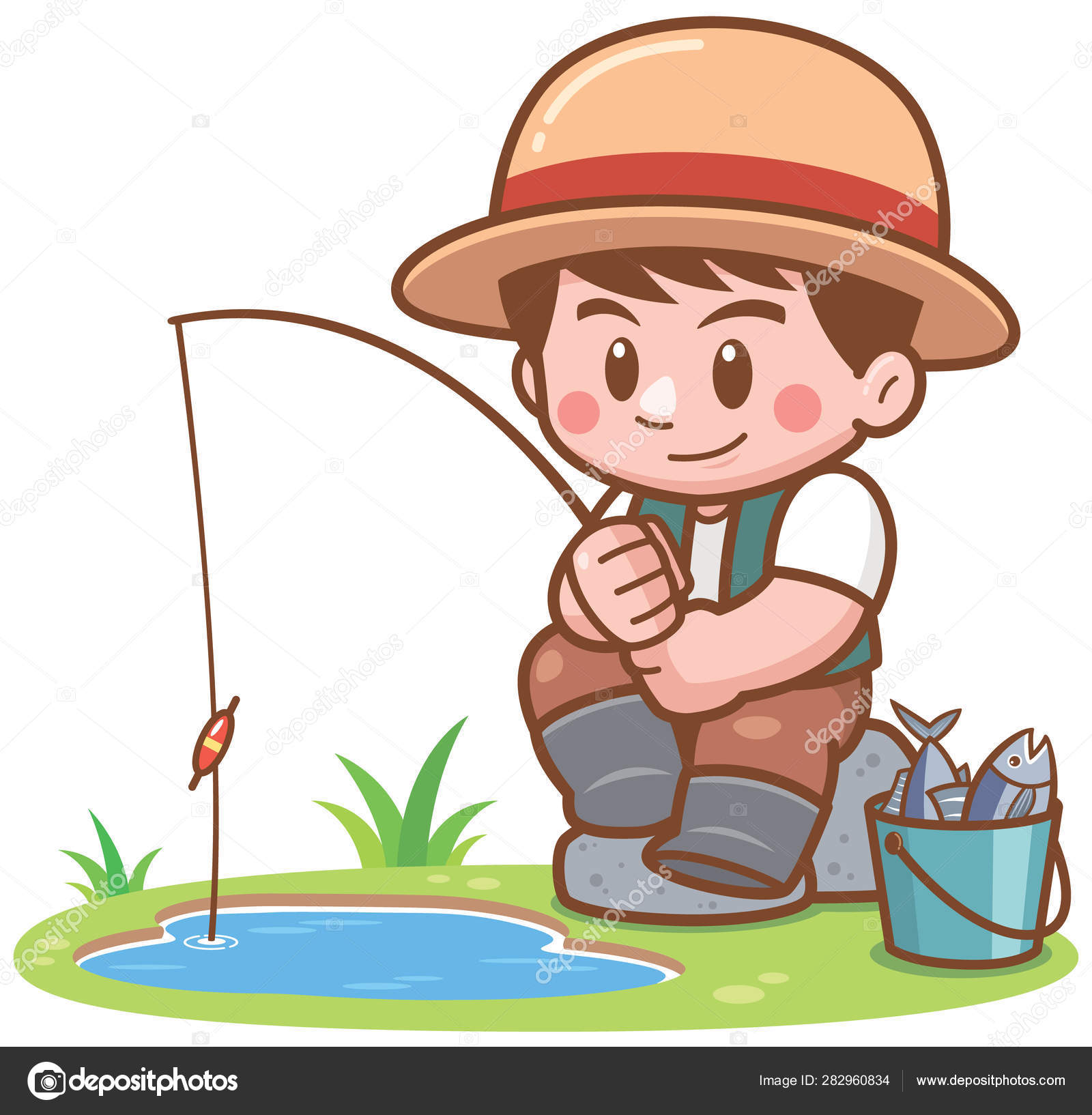 Angeln Clipart 1.000+ Grafiken, Lizenzfreie Vektorgrafiken Und Clipart