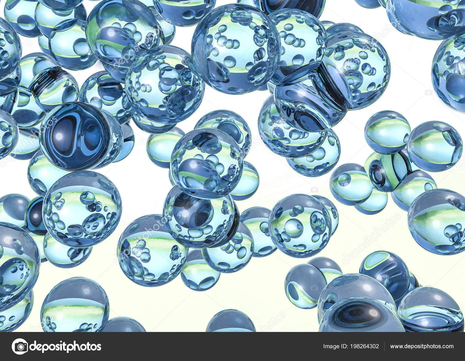 3d water drops background texture illustration Stock Photo by ©Ulianna ...