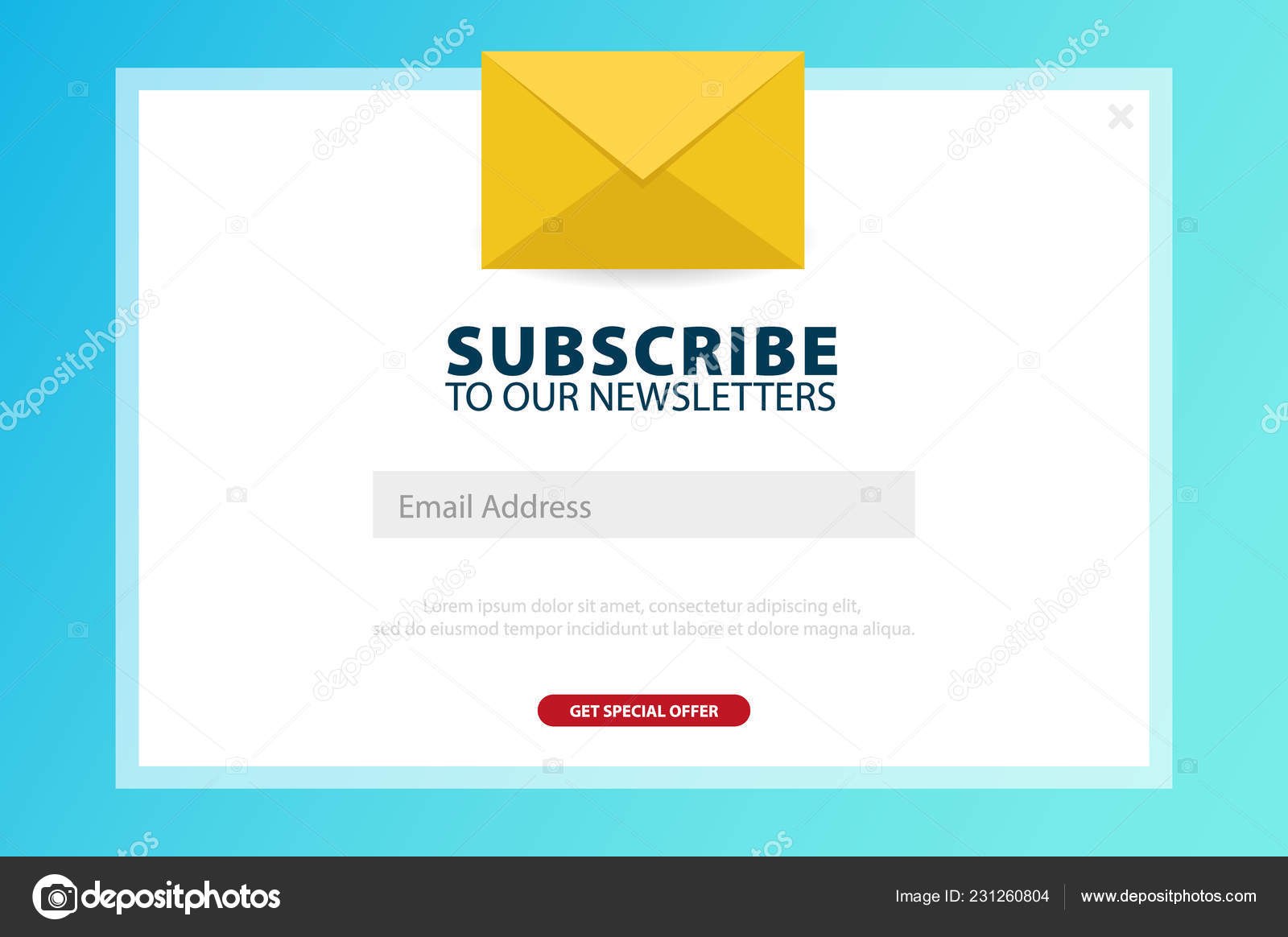 Newsletter Subscribe Button