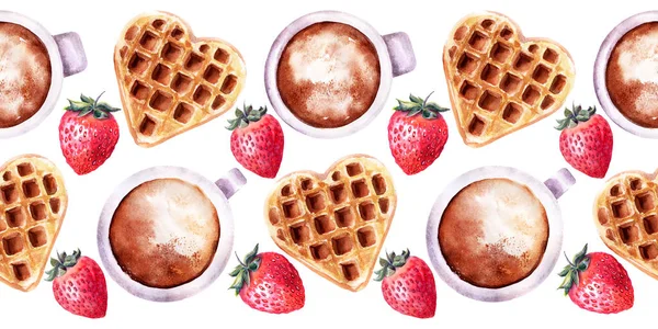 Waffle Border Clipart