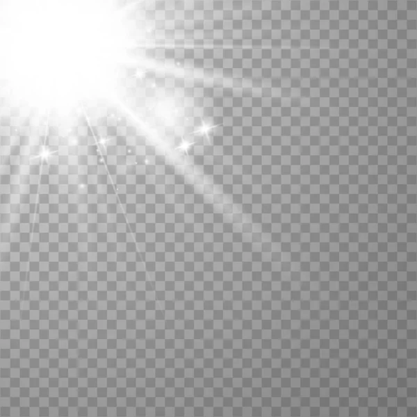 Sunlight on a transparent background. - Stock Image - Everypixel