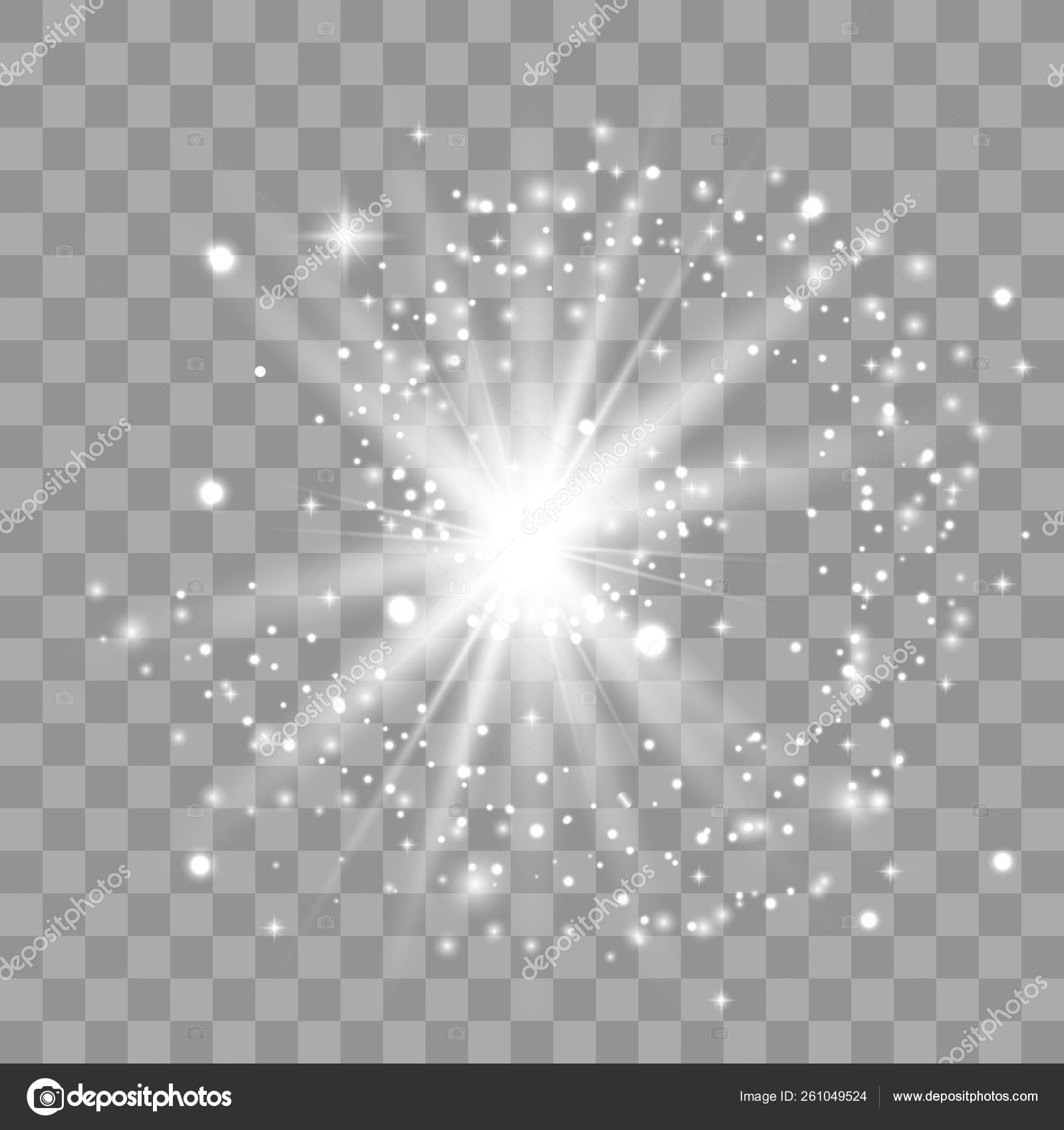 White light explosion effect Stock Vector by ©Tetris.studio 261049524