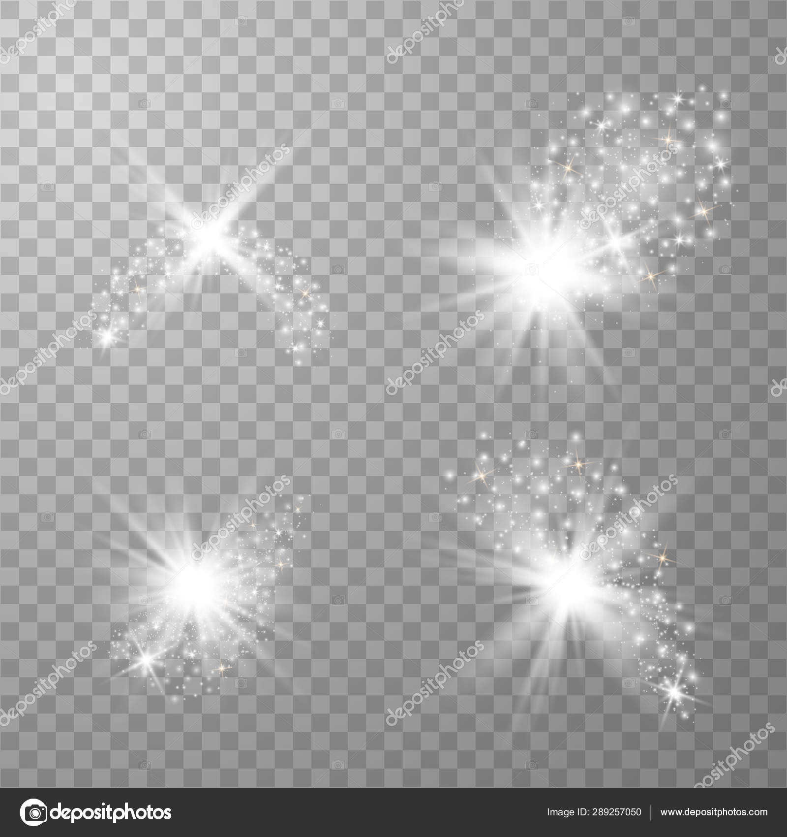 Star burst set Stock Vector by ©Tetris.studio 289257050