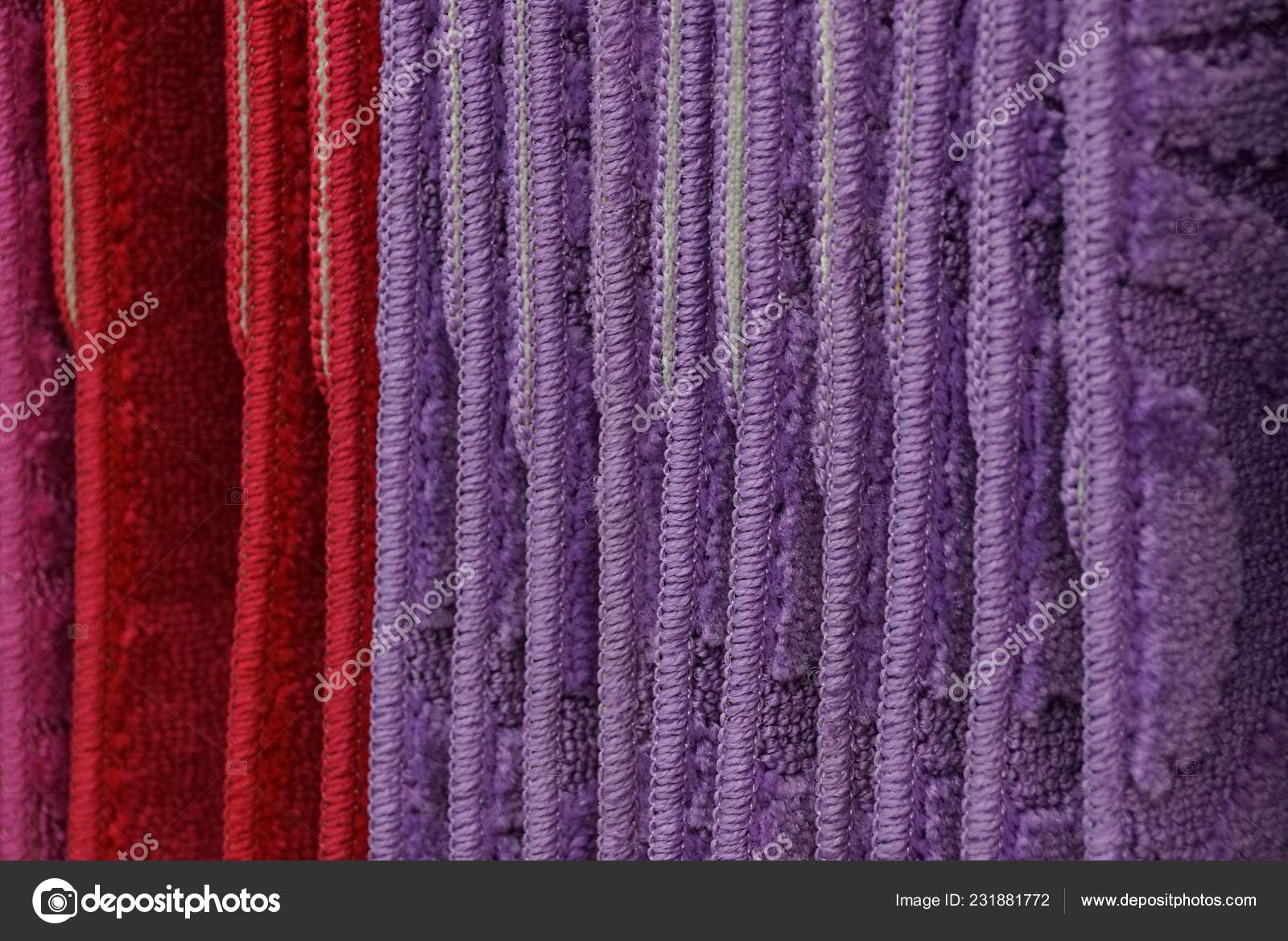 Lilac Red Fabric Texture Range Floor Mats — Stock Photo © AnatolX ...