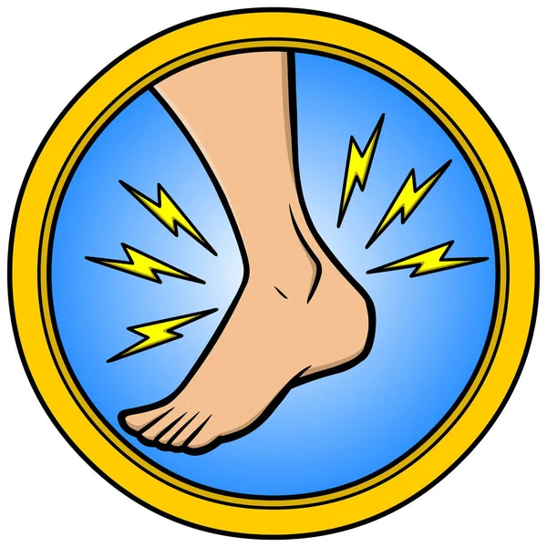 Foot Cartoon Illustration Foot Stock Vector by ©larryrains 270737666