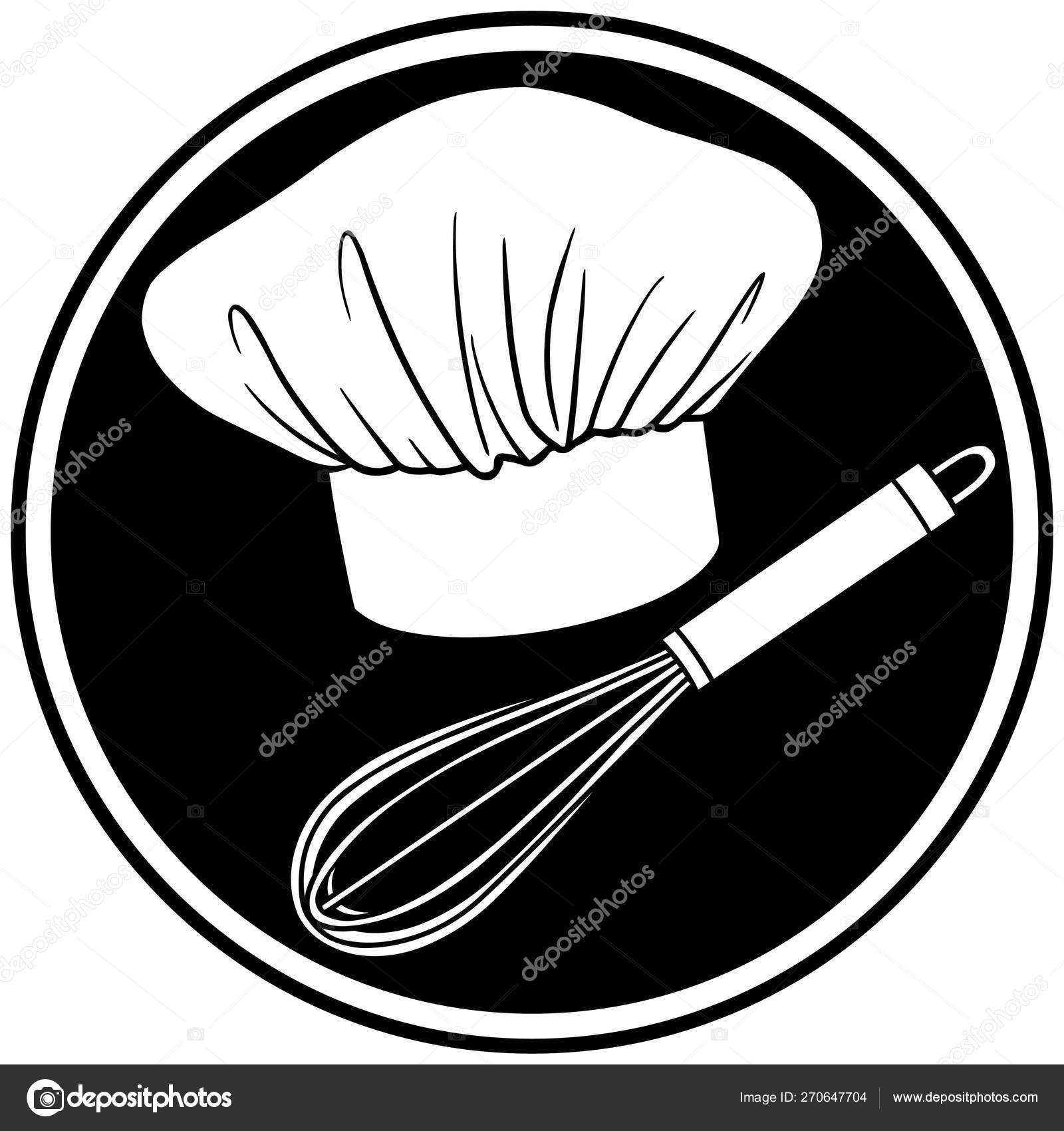 Chef Symbol Cartoon Illustration Chef Symbol Stock Vector by ...
