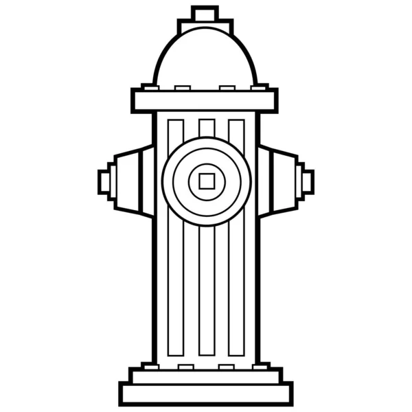 Fire Hydrant Coloring Page