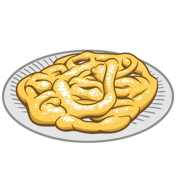 100,000 Funnel cake Vector Images | Depositphotos
