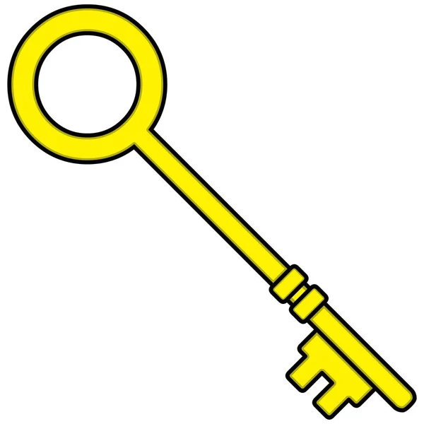 Key Mascot Thumbs Vector Cartoon Illustration Car Key Mascot Holding ...