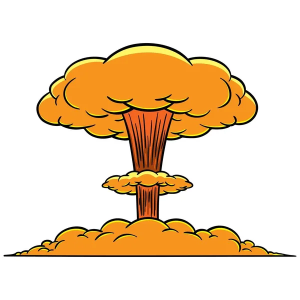 Nuclear mushroom cloud sketch Stock Vector Image by ©lhfgraphics #13981747