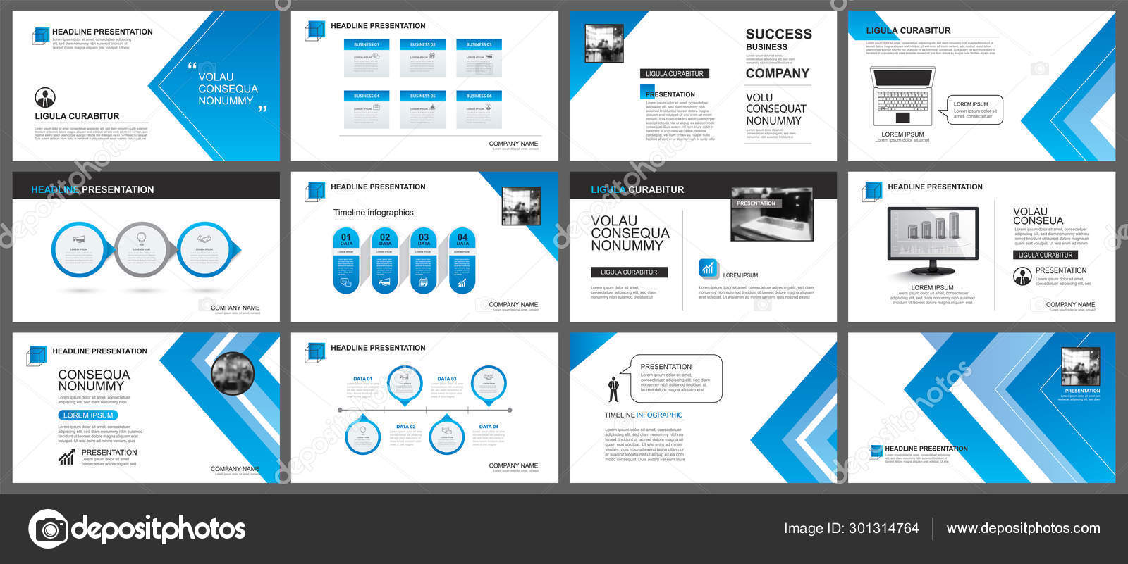 Presentation and slide layout background. Stock Vector Image by ...